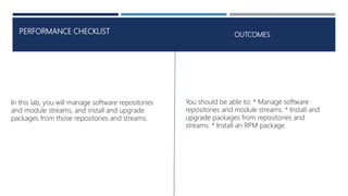 Installing and updating software packages [autosaved] | PPTX