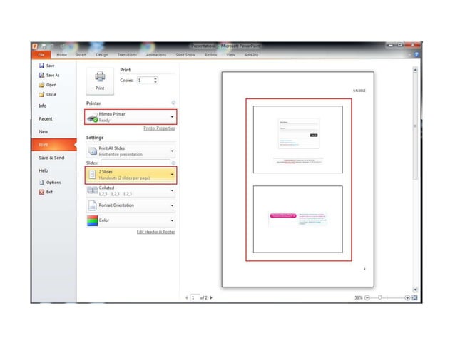 Installing and using the print driver | PPT Installing and using the print driver | PPT