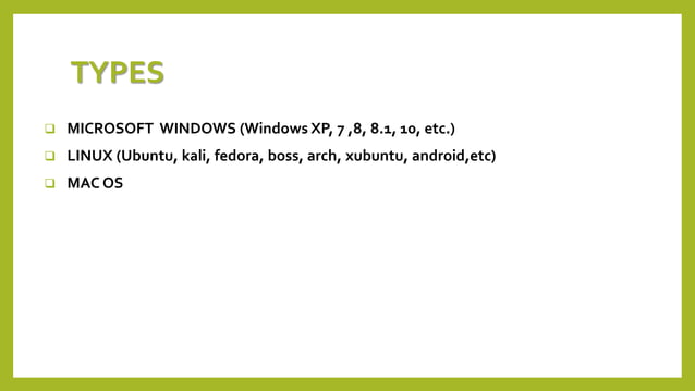 Installation of Windows & Linux operating system | PPTX | Operating Systems | Computer Software ...