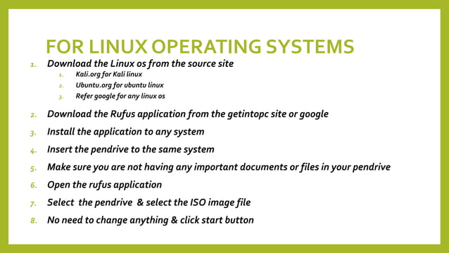 Installation of Windows & Linux operating system | PPTX | Operating Systems | Computer Software ...