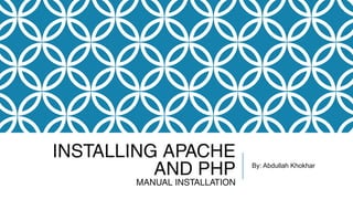 Installing apache and php | PPT