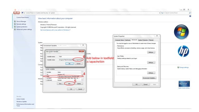 Installing apache and php | PPT | Programming Languages | Computing