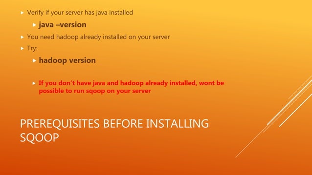 Installing Apache Sqoop Ppt 8979
