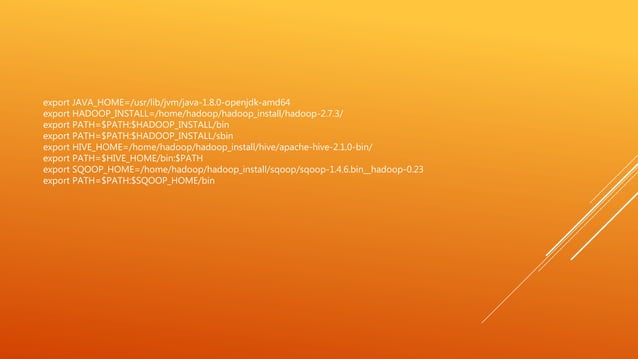 Installing Apache Sqoop Ppt