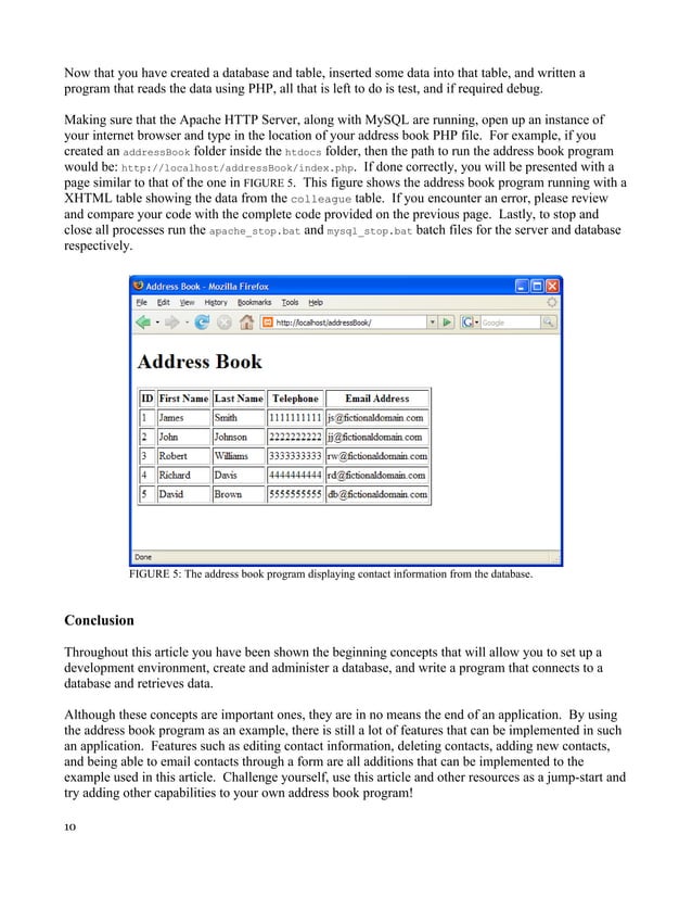 Installing configuringdevelopingwithxampp | PDF