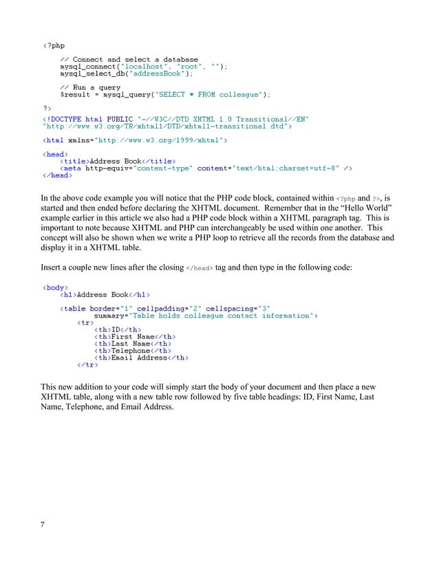 Installing configuringdevelopingwithxampp | PDF