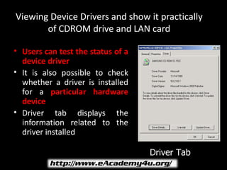 Installing driver | PPT