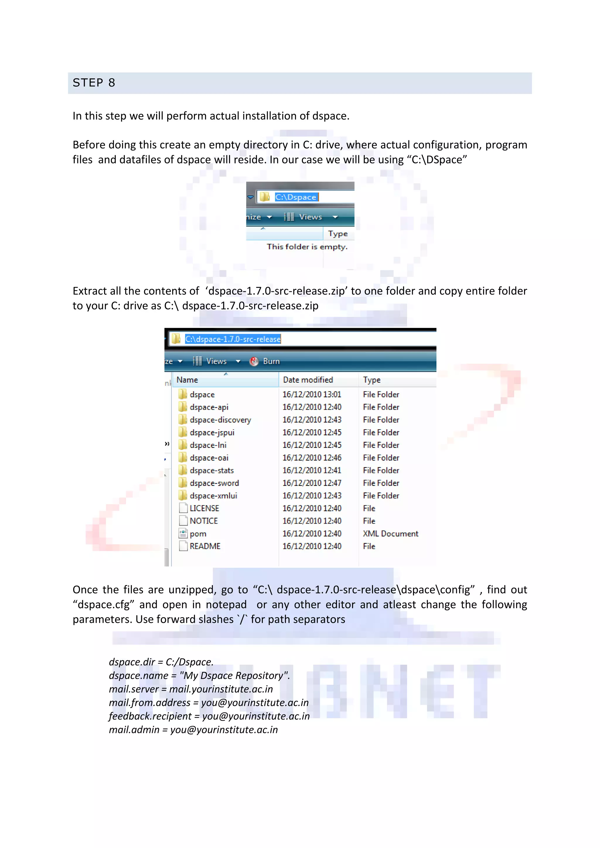 Installing d space on windows | PDF