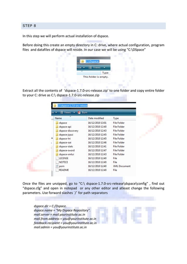 Installing d space on windows | PDF