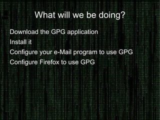 Installing Gpg | PPT