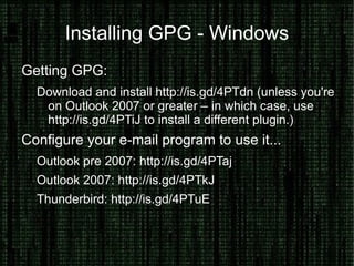 Installing Gpg | PPT