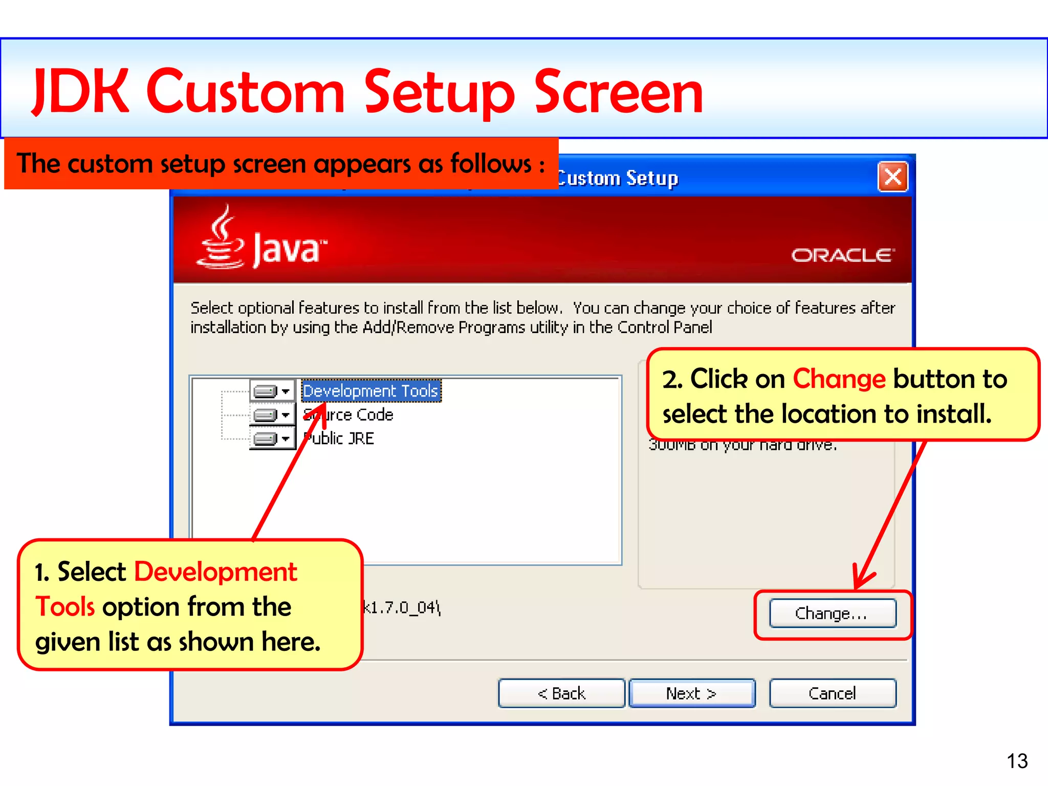 Installing Jdk And First Java Program Ppt