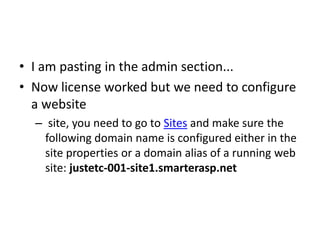Installing kentico | PPT