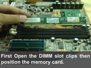 Installing memory | PPT