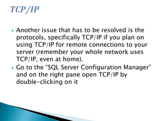Installing ms sql server 2012 express edition | PPT
