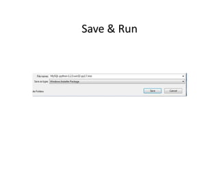 Installing MySQL for Python | PDF | Computing | Technology & Computing
