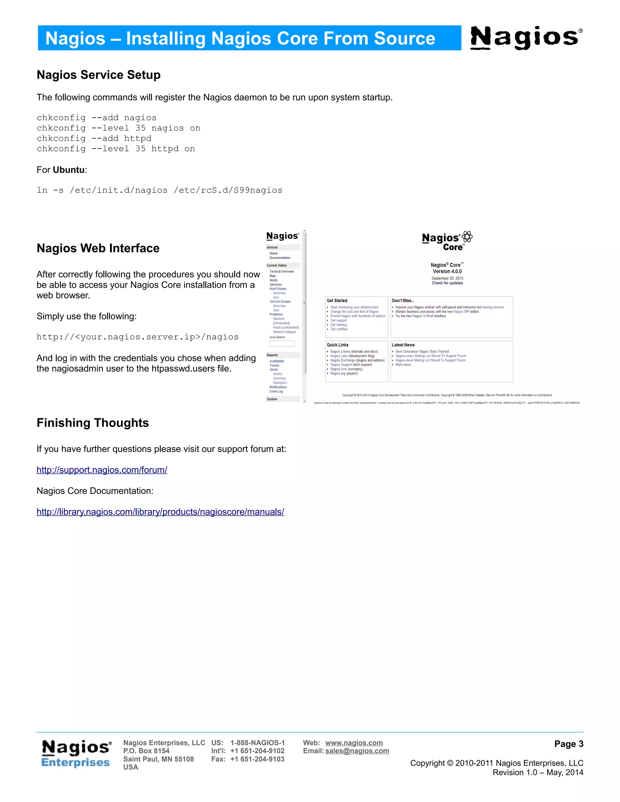 Installing nagios core_from_source | PDF