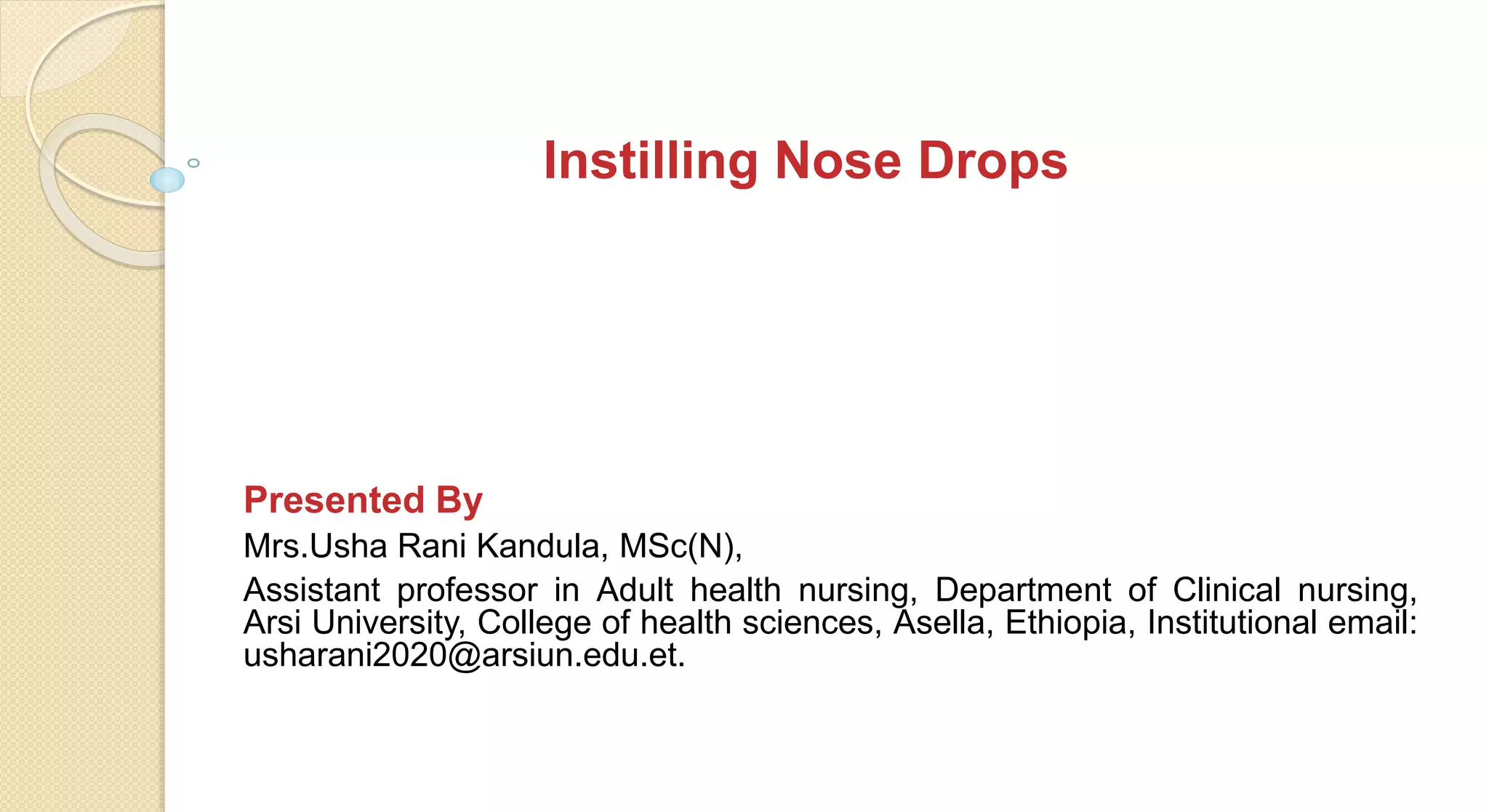 Installing nasal drops.pptx
