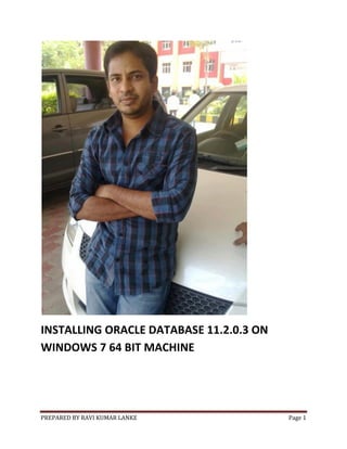 Installing oracle database 11.2.0.3 on windows | PDF