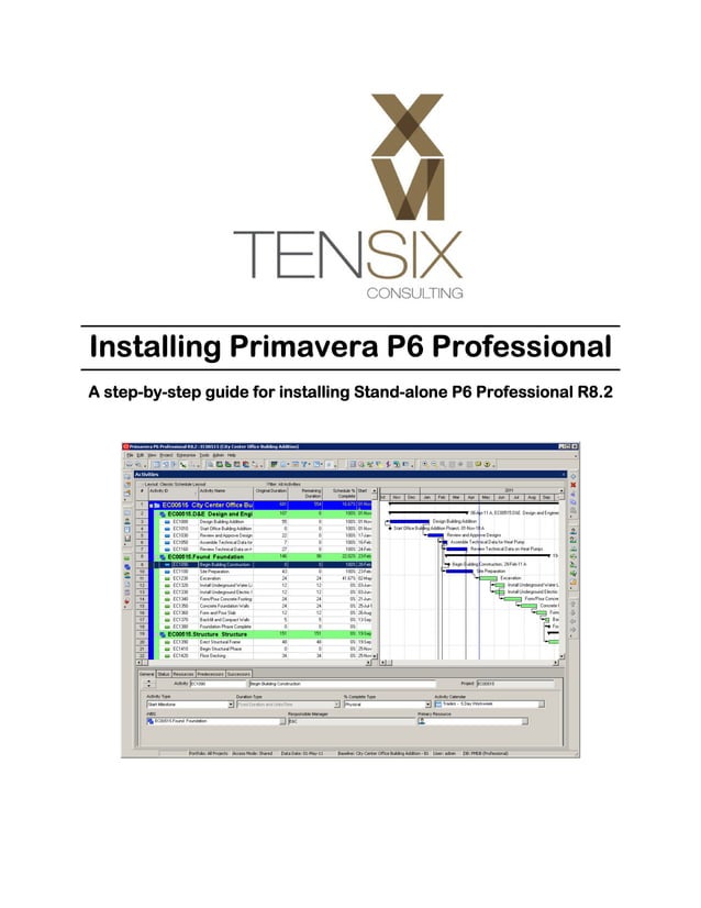 Installing Oracle Primavera P6 Professional standalone | PDF ...