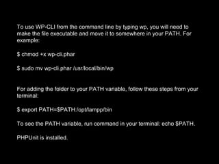 Getting started with PHPUnit | PPT
