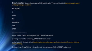 Installing spark scala console in windows 10 | PPT