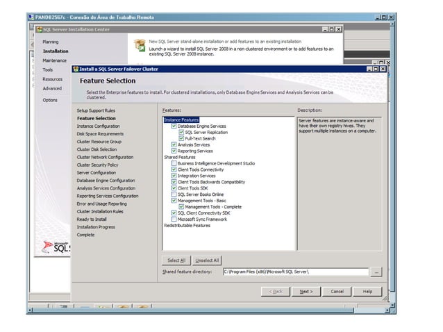 How to Install SQL 2008 Failover Cluster in Windows 2008 | PPT