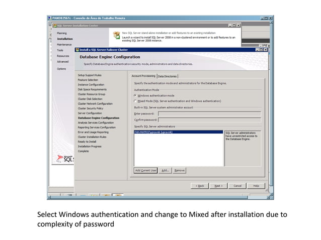 How to Install SQL 2008 Failover Cluster in Windows 2008 | PPT