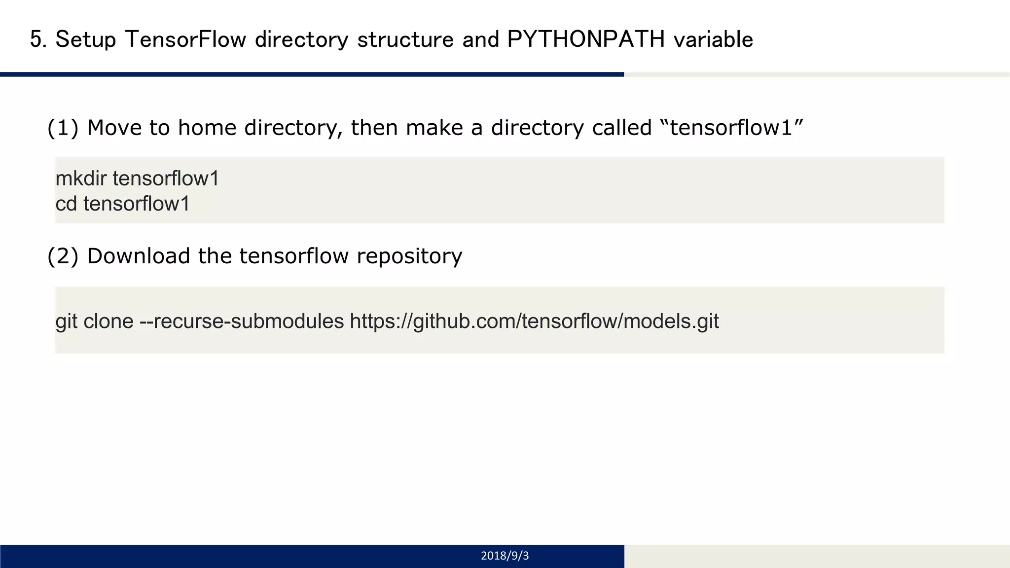 Installing Tensorflow Object Detection On Raspberry Pi Ppt