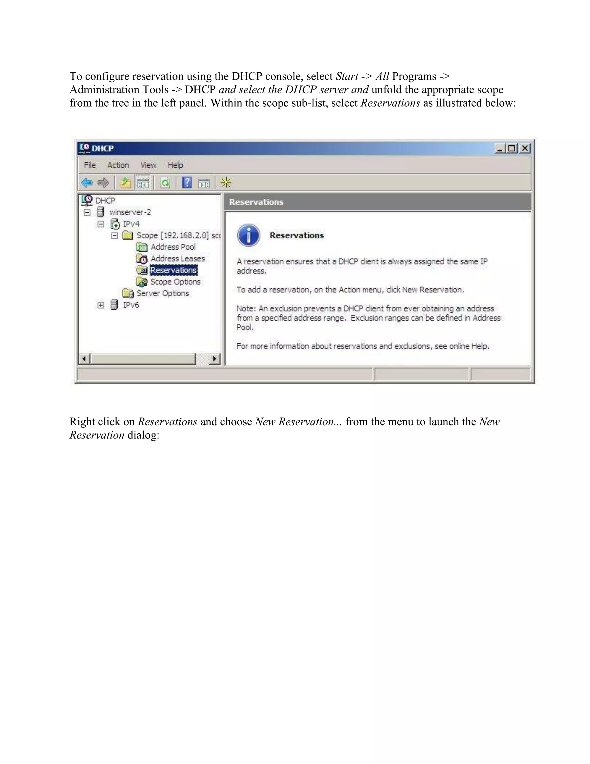 Installing the dhcp server role | PDF