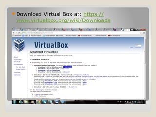 Installing virtual box and windows server 2008 R2 | PPT