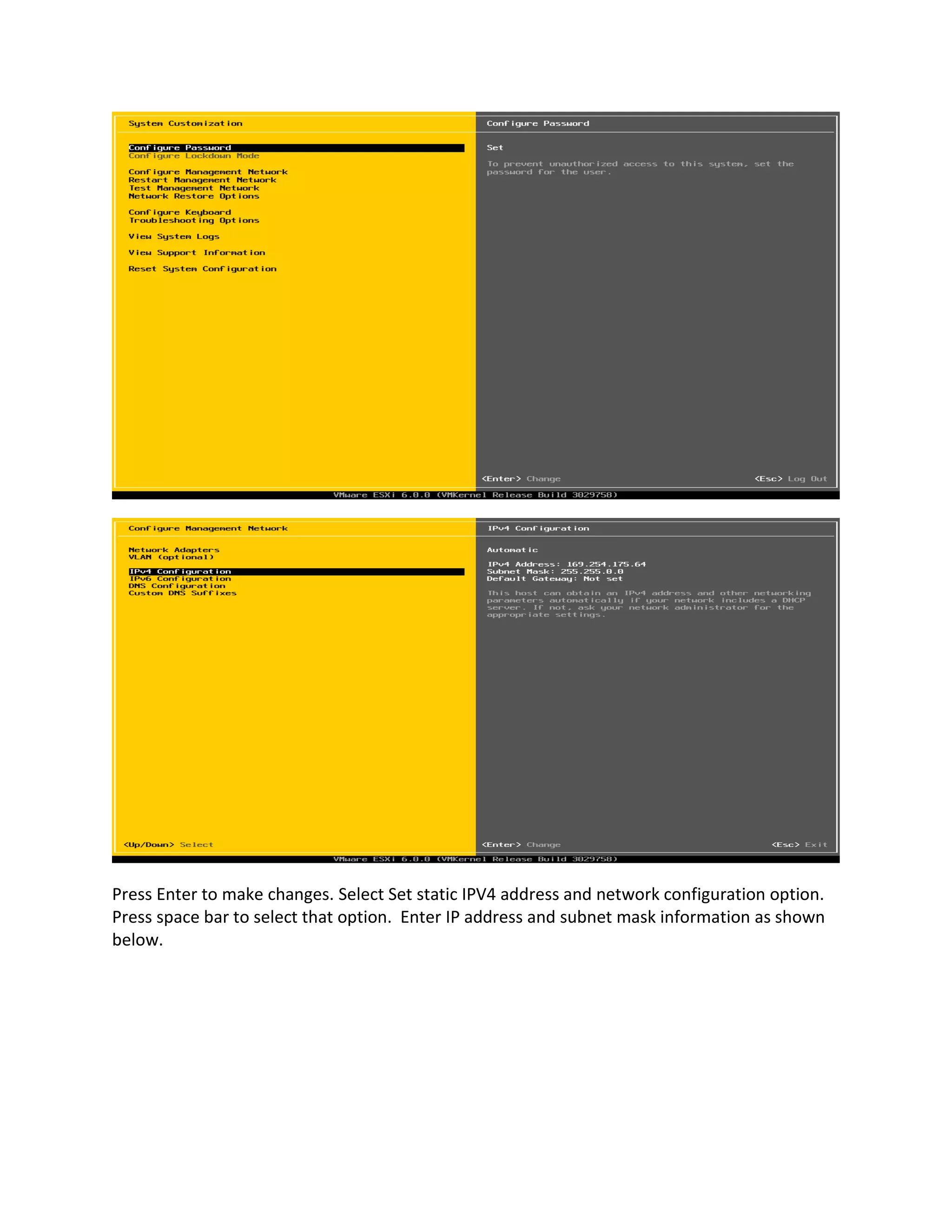 Installing v mware esxi server | PDF