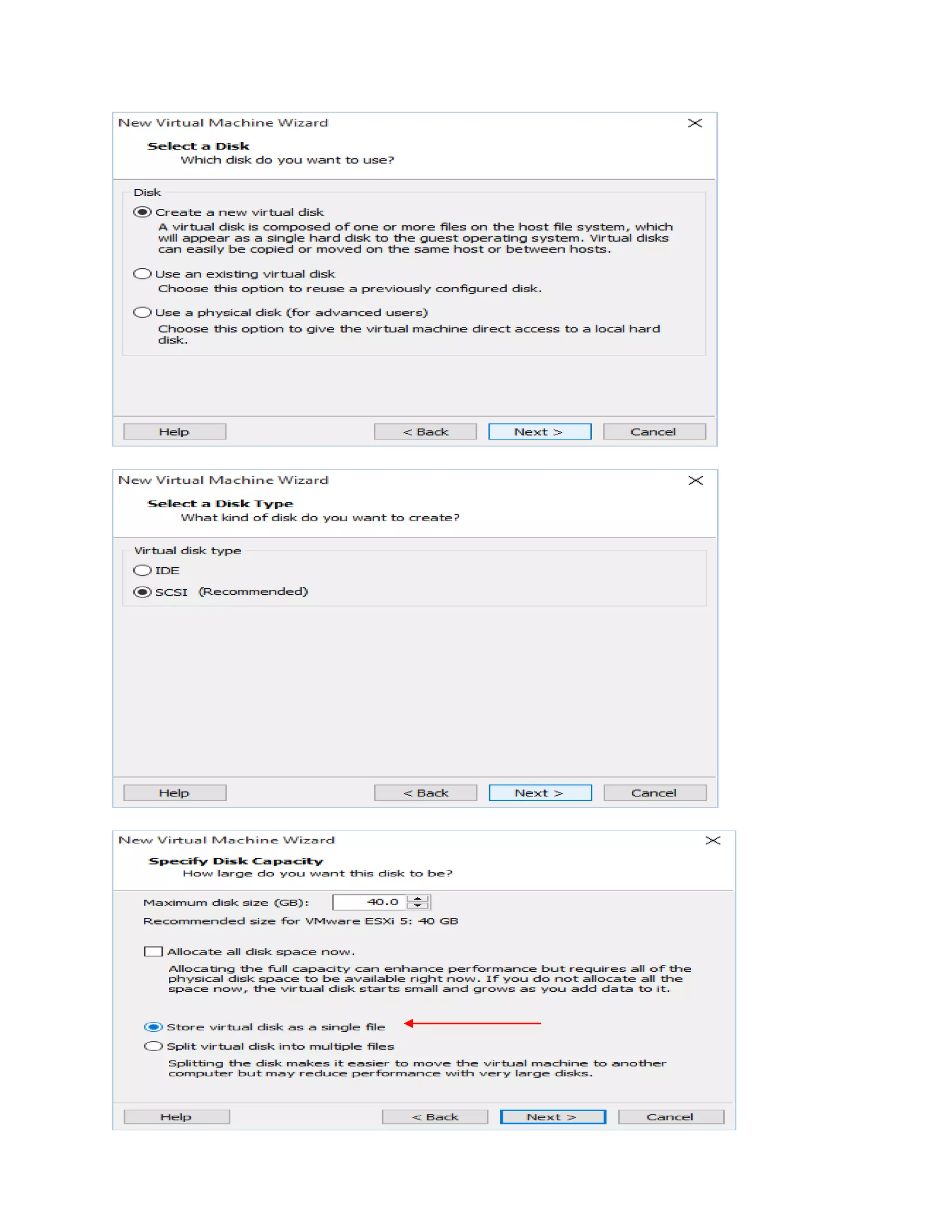 Installing v mware esxi server | PDF