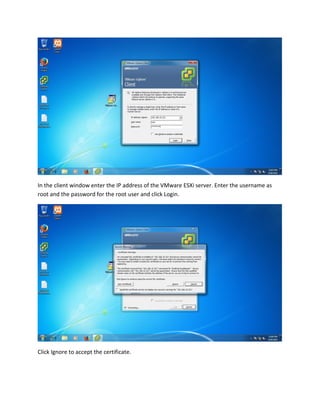 Installing v mware esxi server | PDF