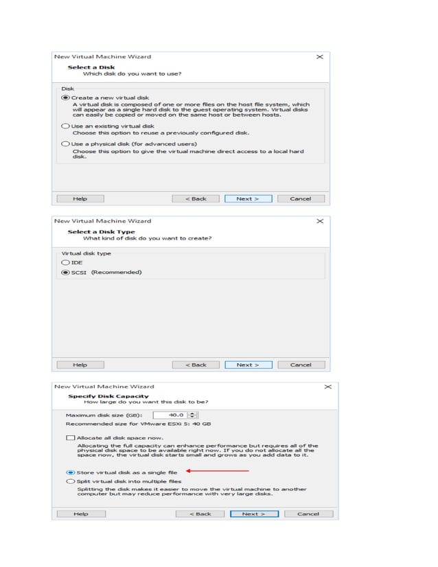 Installing v mware esxi server | PDF