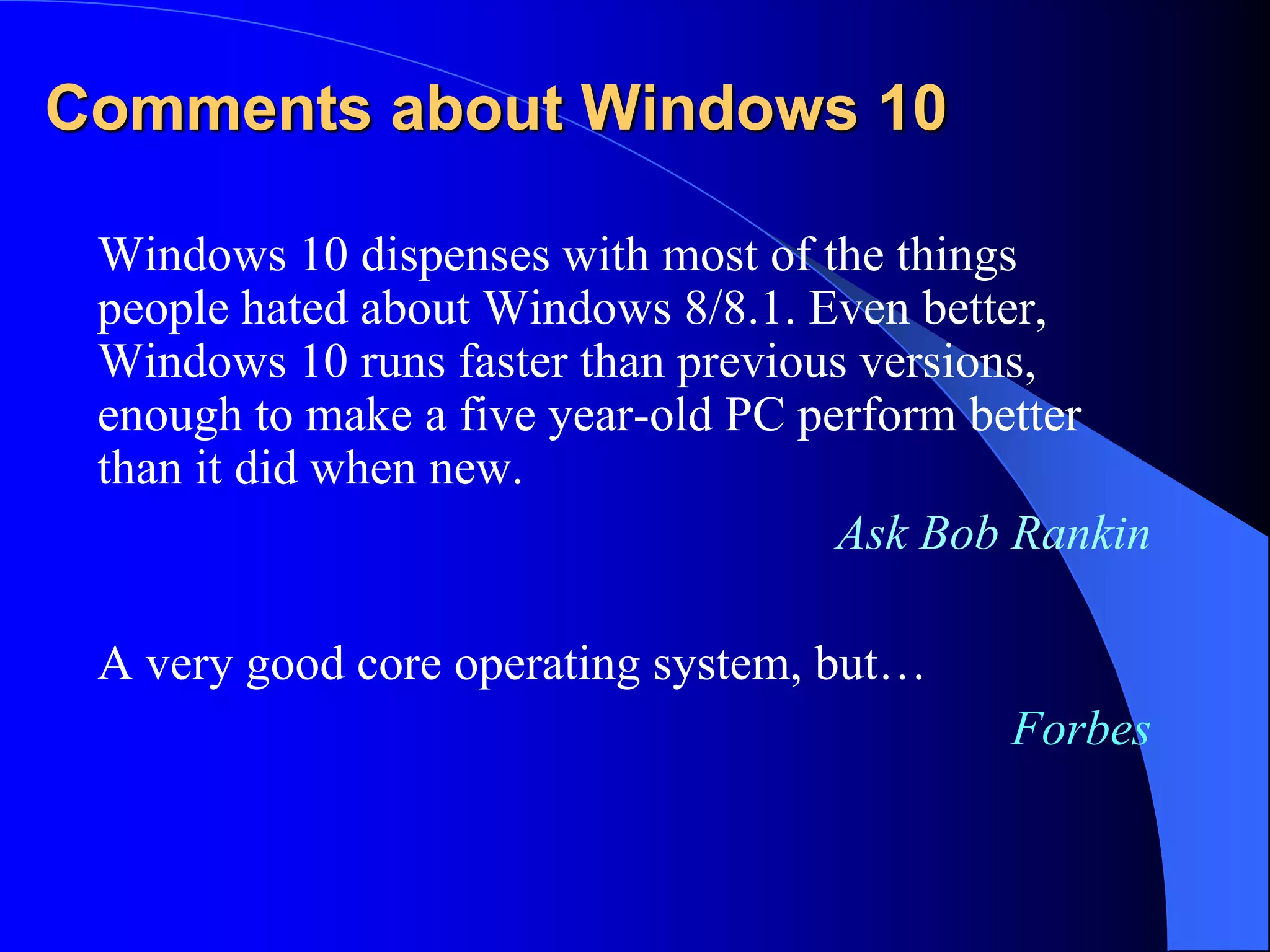 Installing windows 10 | PPTX
