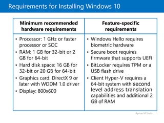 Installing windows 10 | PPTX