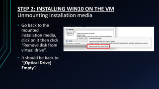 Installing Windows 10 in VirtualBox | PPTX