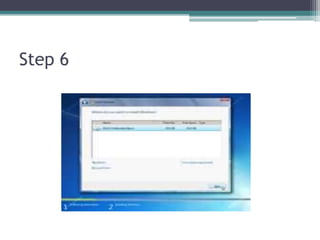 Installing windows 7 | PPTX