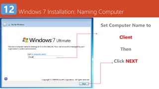 Installing windows 7 x32 x64 operating system | PPTX | Operating Systems | Computer Software and ...