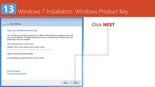 Installing windows 7 x32 x64 operating system | PPTX | Operating Systems | Computer Software and ...