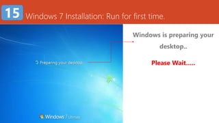Installing windows 7 x32 x64 operating system | PPTX | Operating Systems | Computer Software and ...