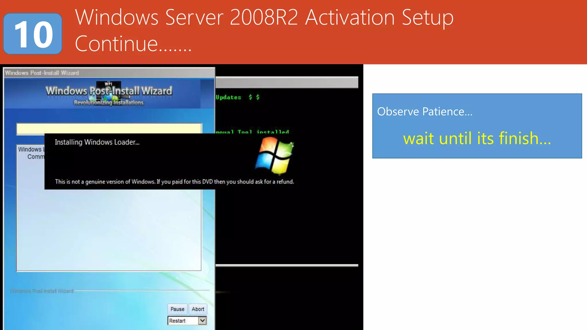 Installing windows server 2008 r2 | PPTX