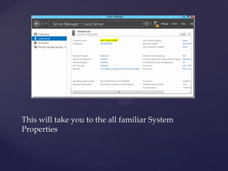 Installing windows server 2012 & active directory domain services role | PDF