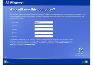 Installing windows xp | PPT