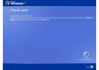 Installing windows xp | PPT