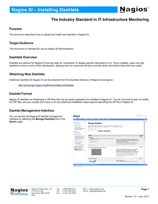 Installing xi dashlets | PDF | Computing | Technology & Computing