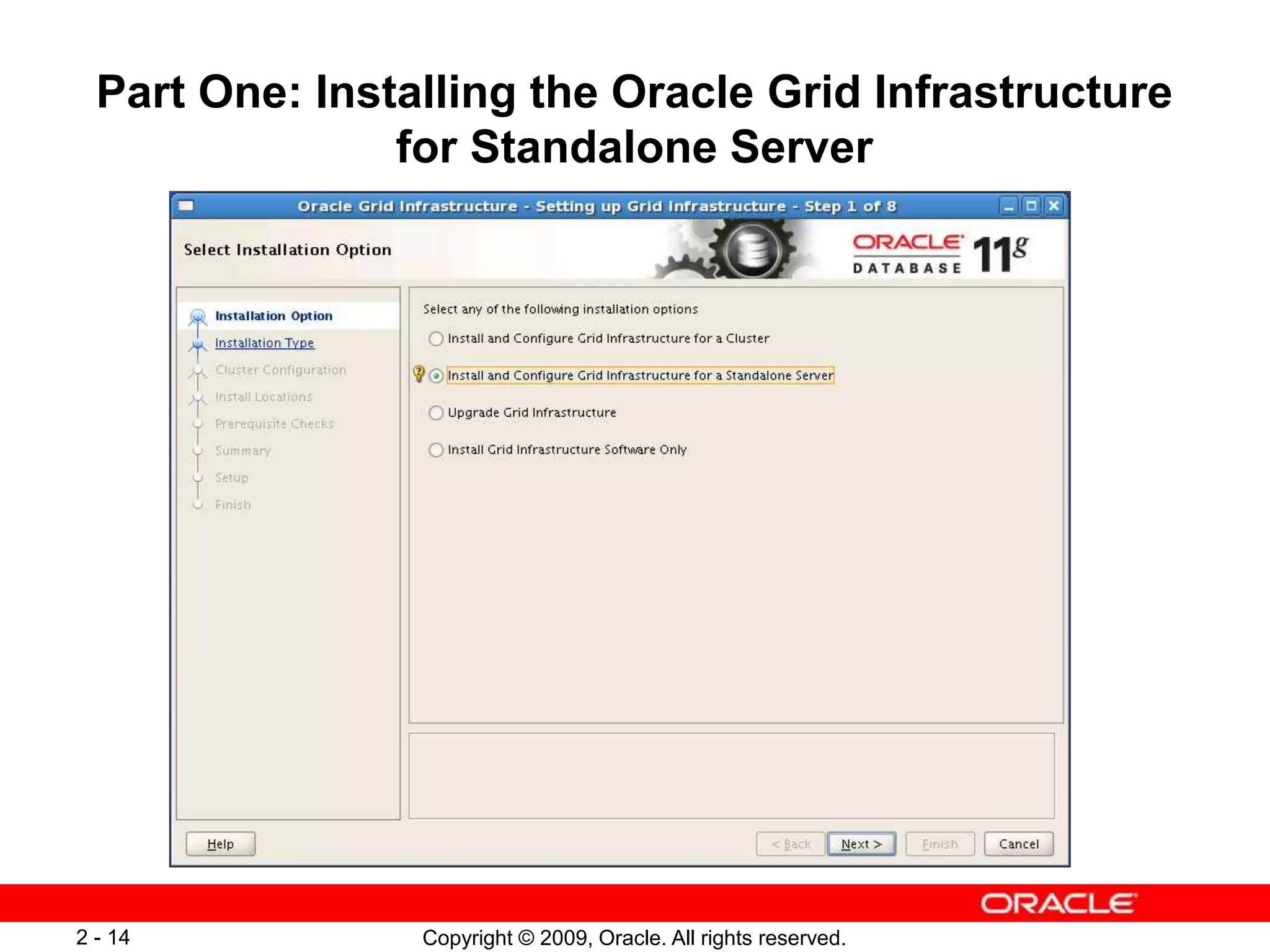 Installing your Oracle Software.ppt