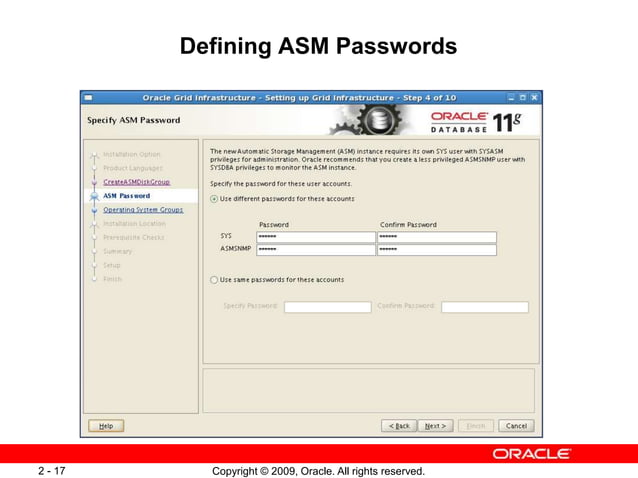 Installing your Oracle Software.ppt