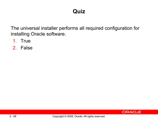 Installing your Oracle Software.ppt